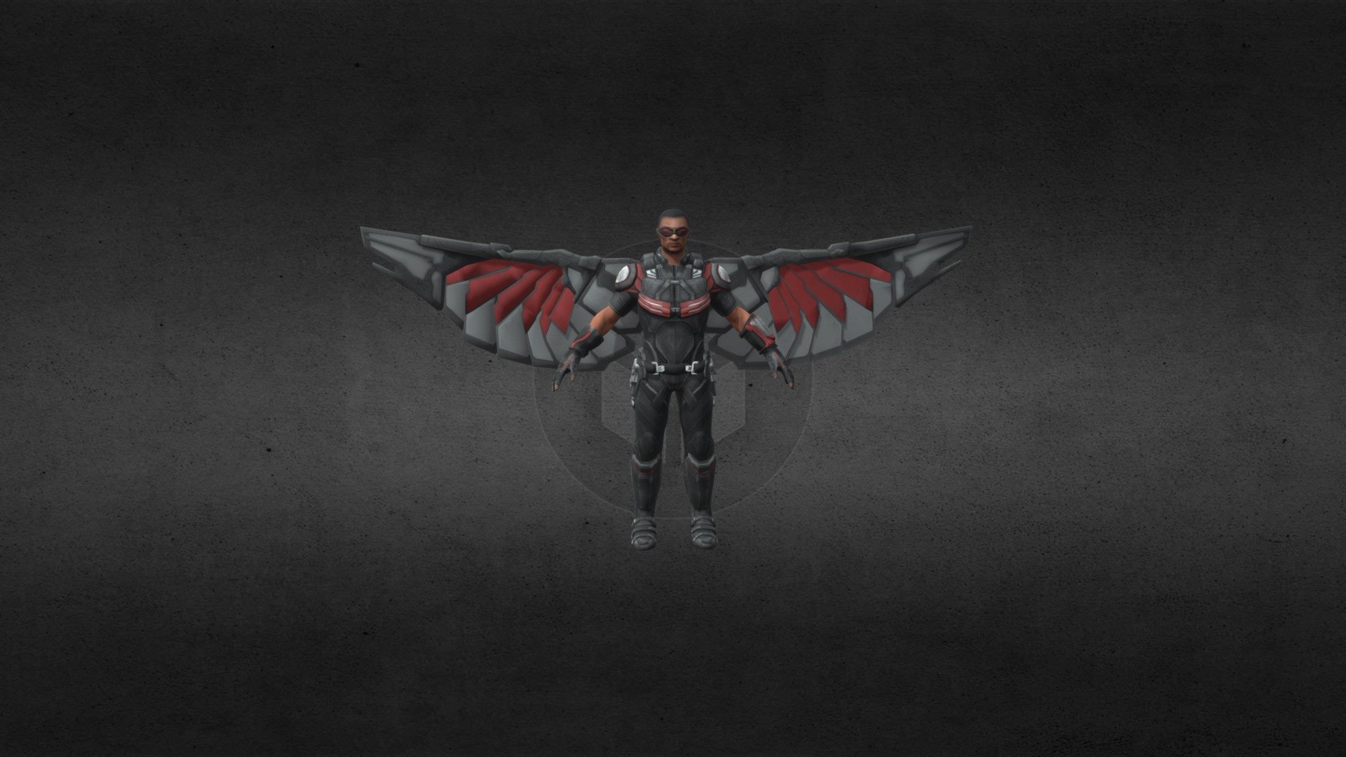 Falcon 3D Model - 3D model by OmaxxFF [68ebba1] - Sketchfab