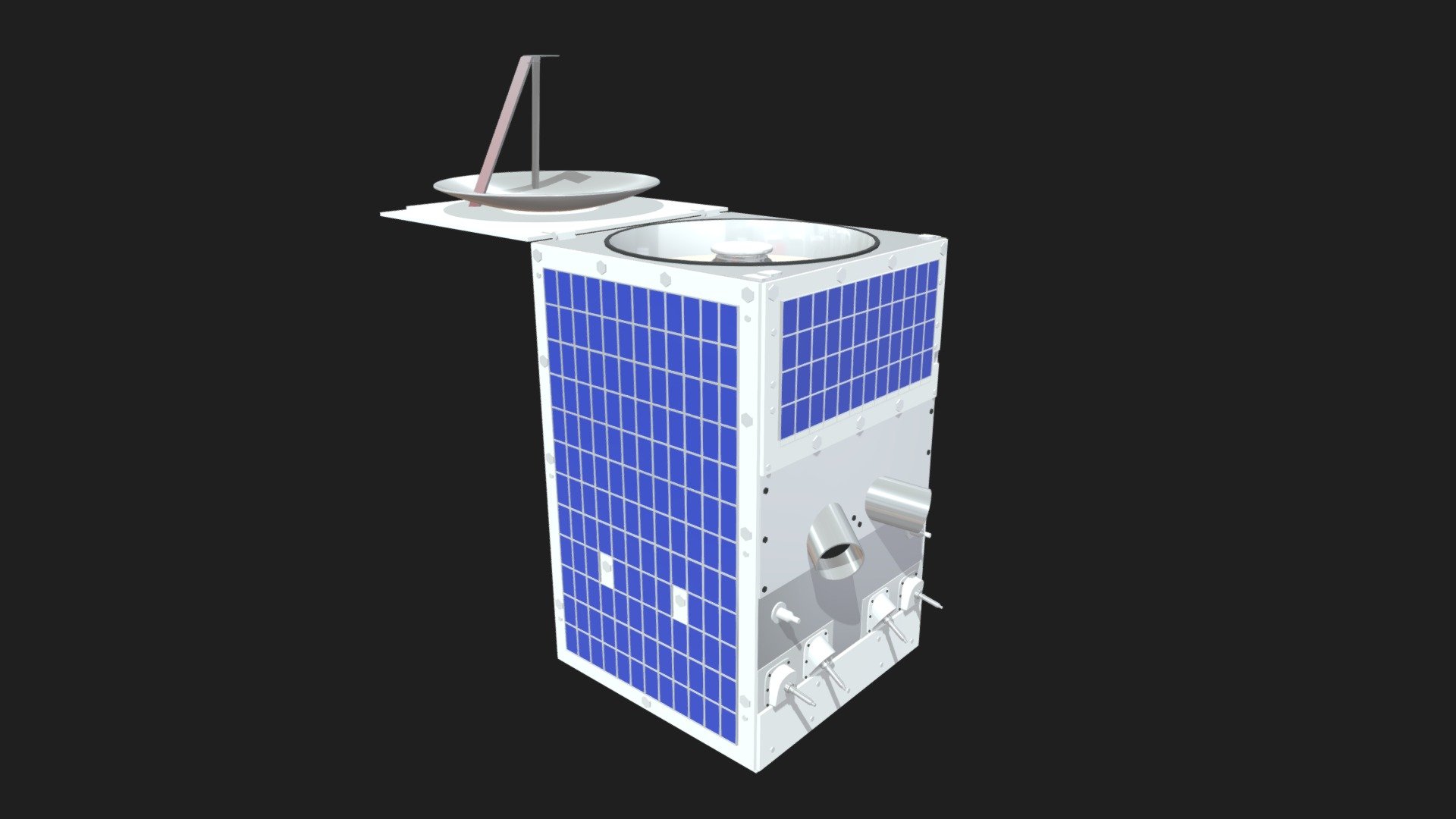 SkySat 16-21 - 3D model by Mokriy Vinograd (@mokriyvinograd) [68ebdb5] - Sketchfab