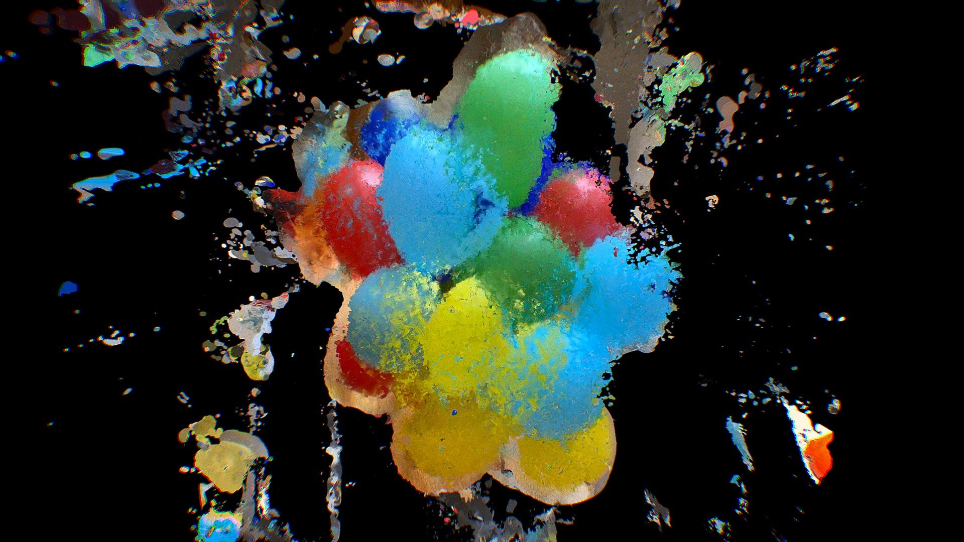 Balloons 3D scan (photogrammetry) - Download Free 3D model by Florian ...