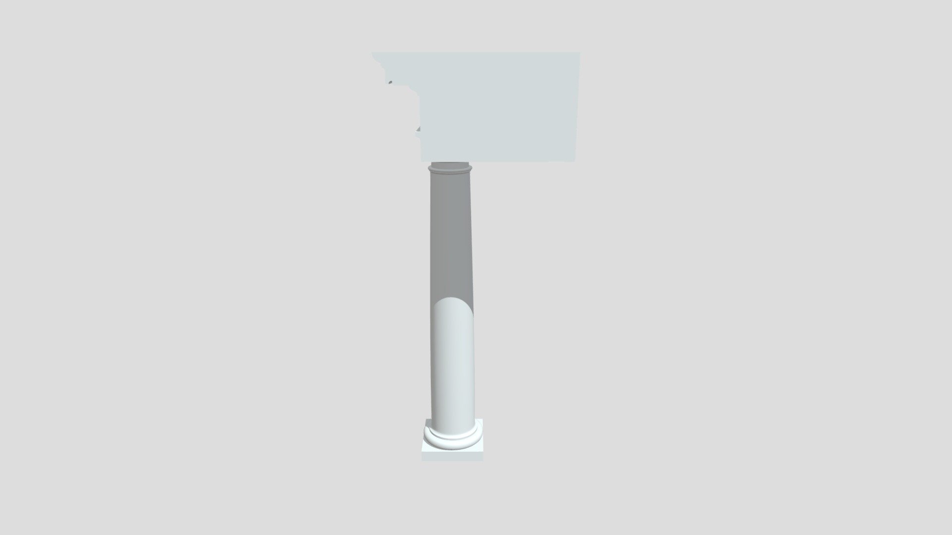 Tuscan greek column reproduction - 3D model by retec [68ed640] - Sketchfab