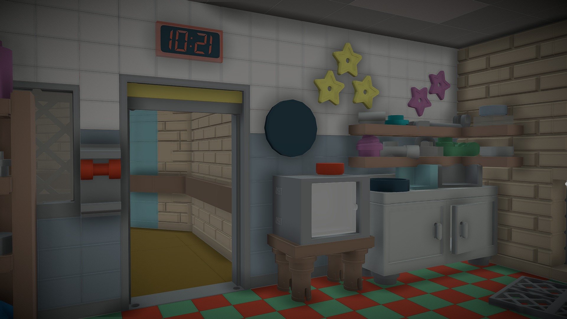 (FanGame) FNaF PM Office - 3D model by TRexGamer360 [68edc7b] - Sketchfab