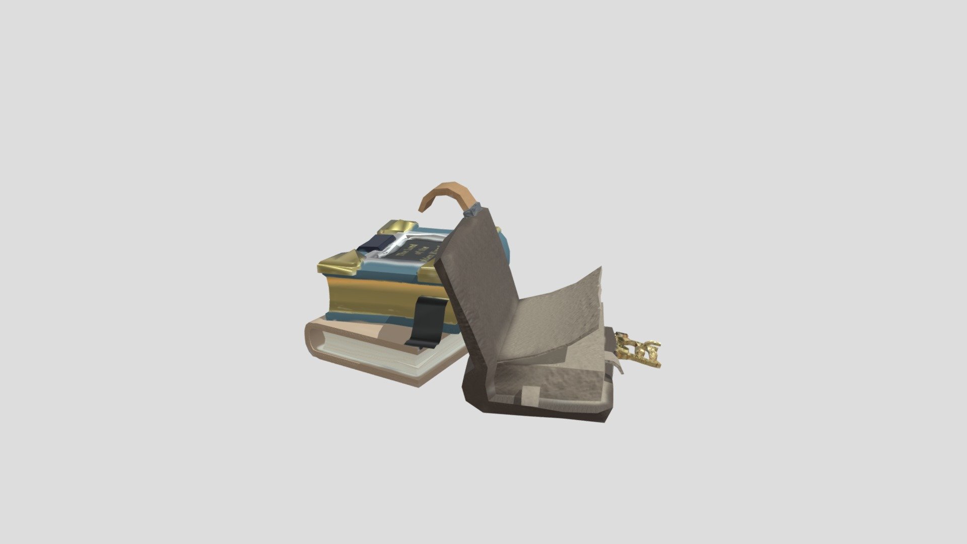 Tomes - Download Free 3D model by Mal615 [68ee61e] - Sketchfab