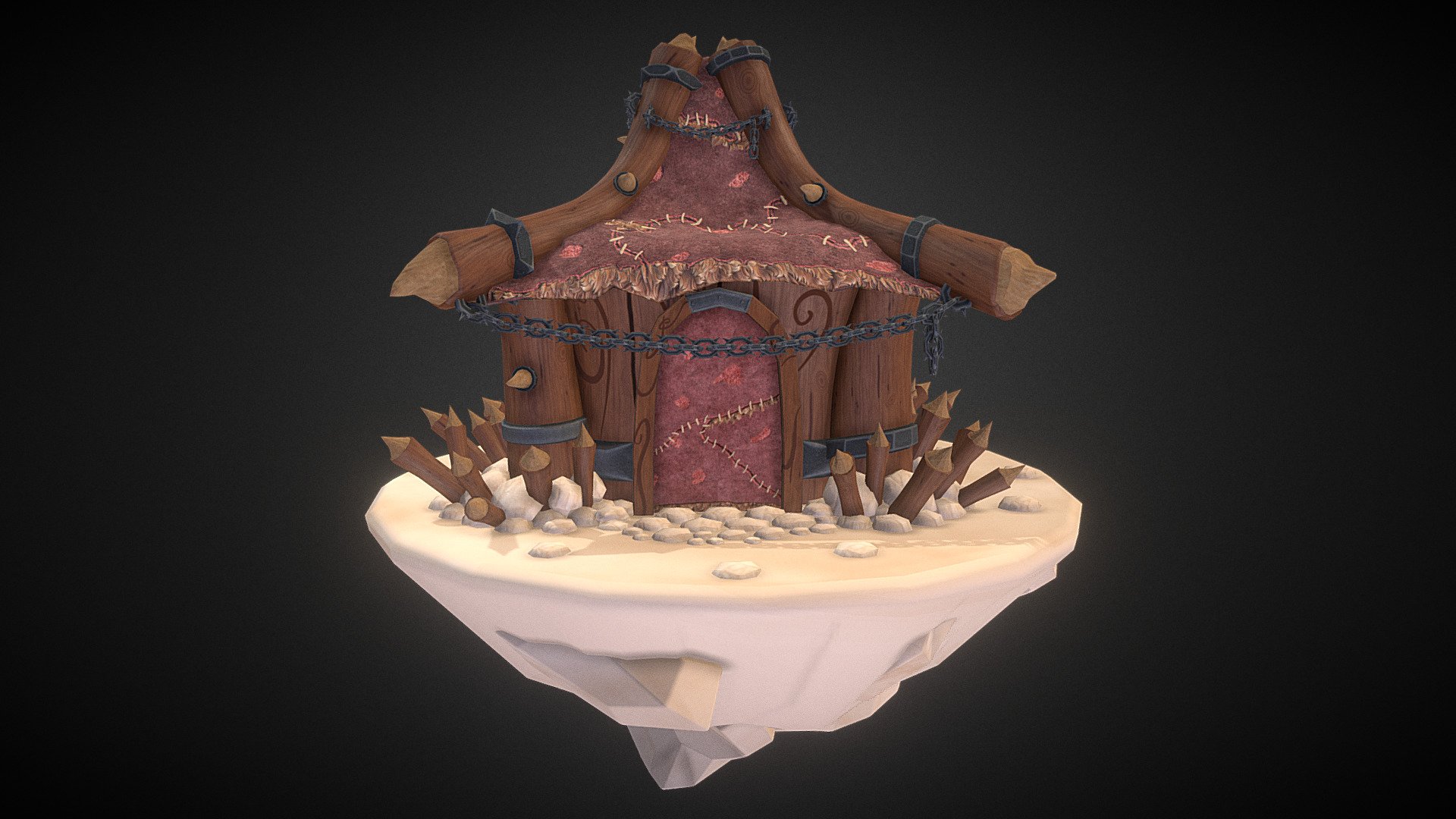 Orc Hut - 3D model by Darcy V (@KayNine) [68eeaa4] - Sketchfab