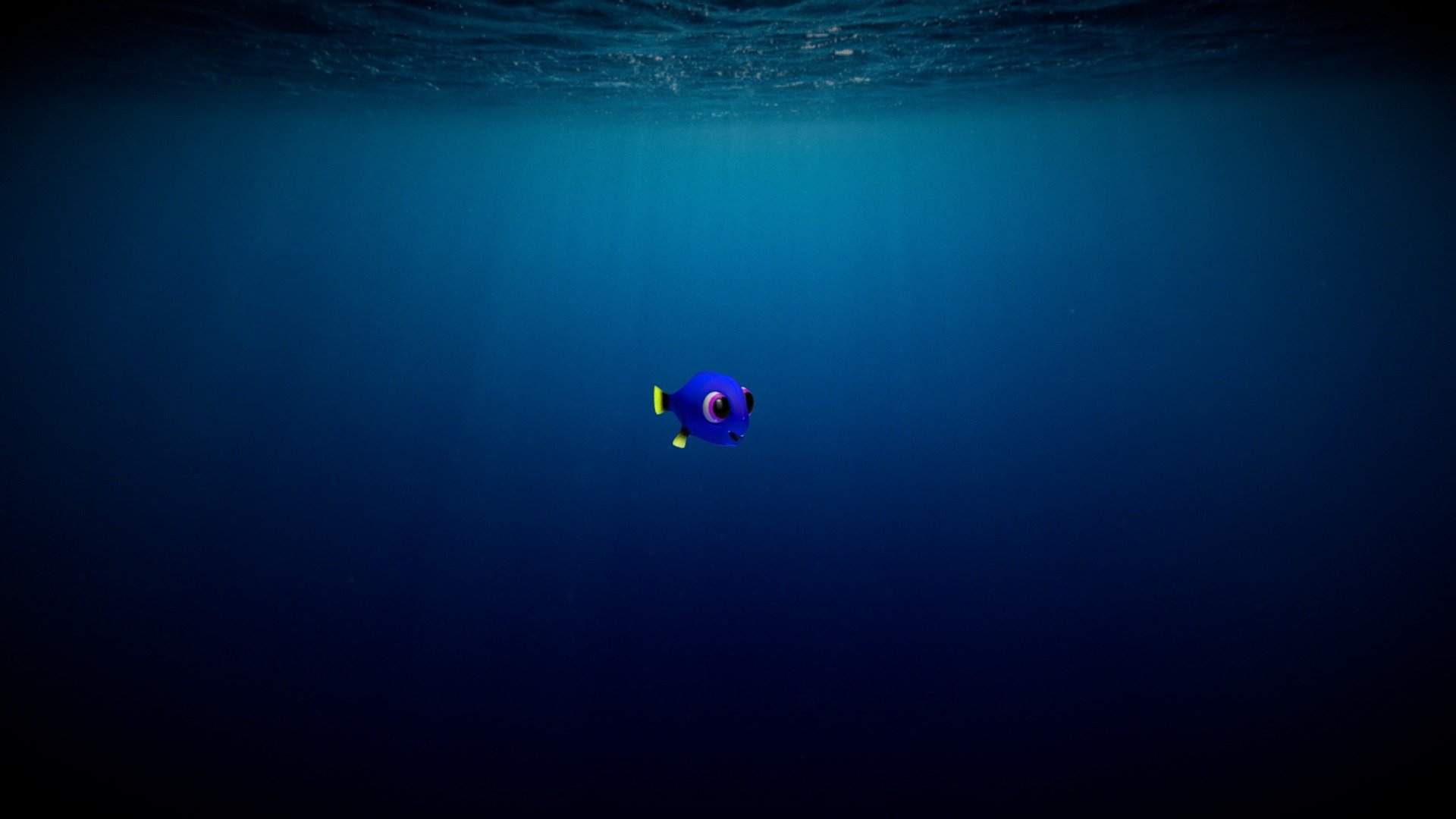 Baby Fish Character - Download Free 3D model by trashart (@trash-art ...