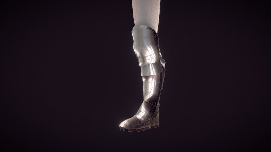Low Poly Boots - 3D model by Mélanie Schwartz (@schwartzmelanie ...