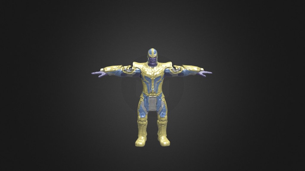 Thanos - 3D model by Winston Eken (@w85eken) [68f08b5] - Sketchfab
