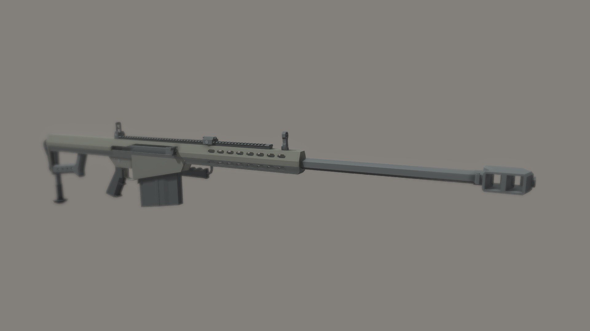 Barrett M82 - 3D model by Merukitty [68f0f75] - Sketchfab