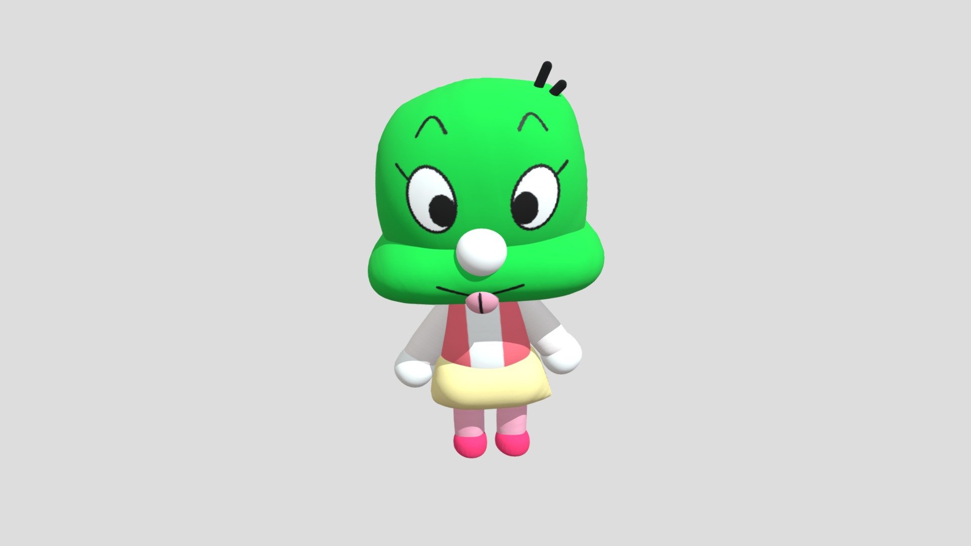 Kieneno-chan (Dooly) - Download Free 3D model by Danny (@pjiho4521 ...
