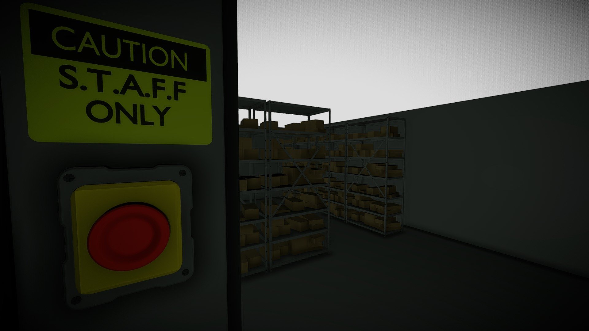 FNAF9 SECURITY BREACH STAFF ONLY ROOM - Download Free 3D model by ...