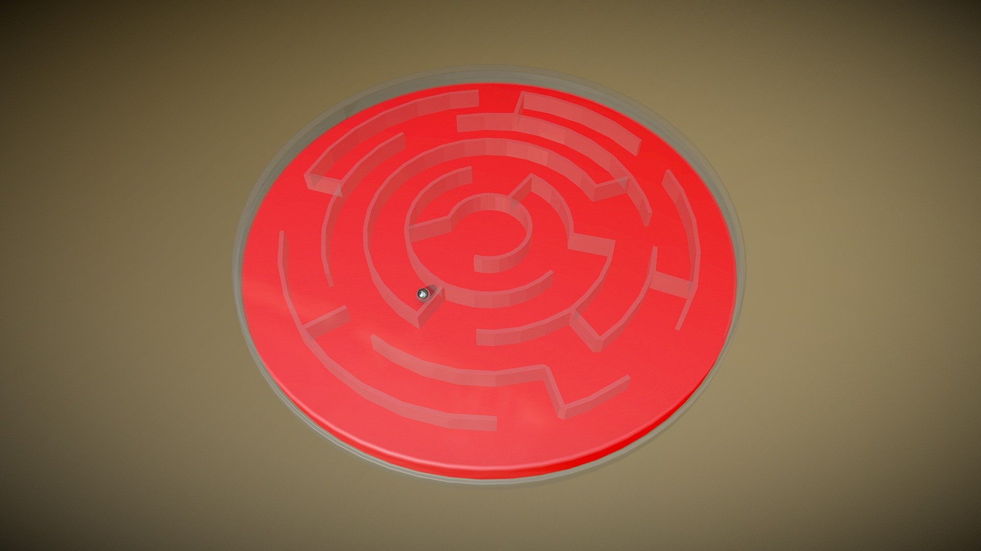 Ball in a Maze Toy - Download Free 3D model by Martin Ibbett (@unyxium ...