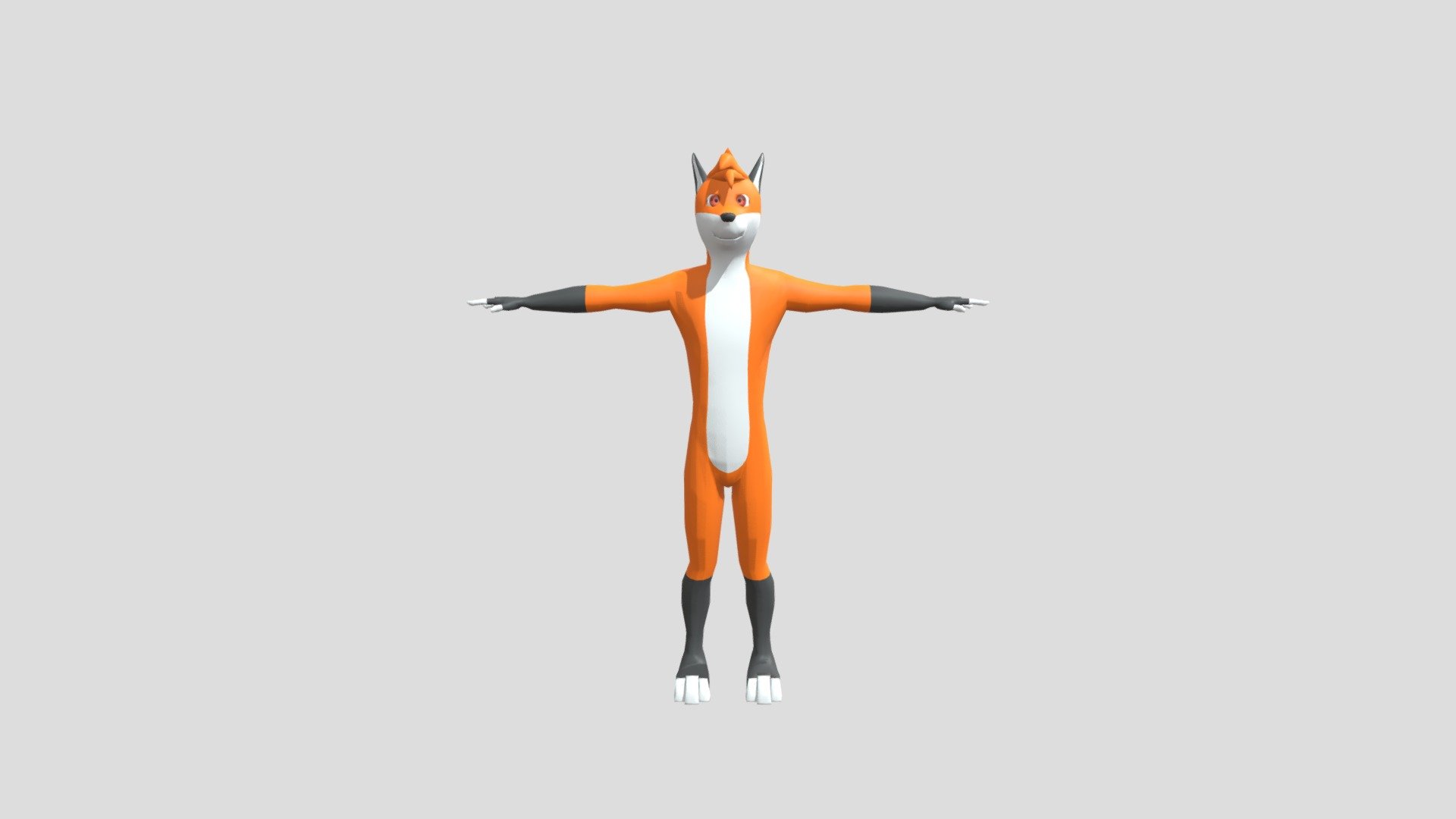 Fox-character-with-rig - Download Free 3D model by felixjoshua10251025 ...