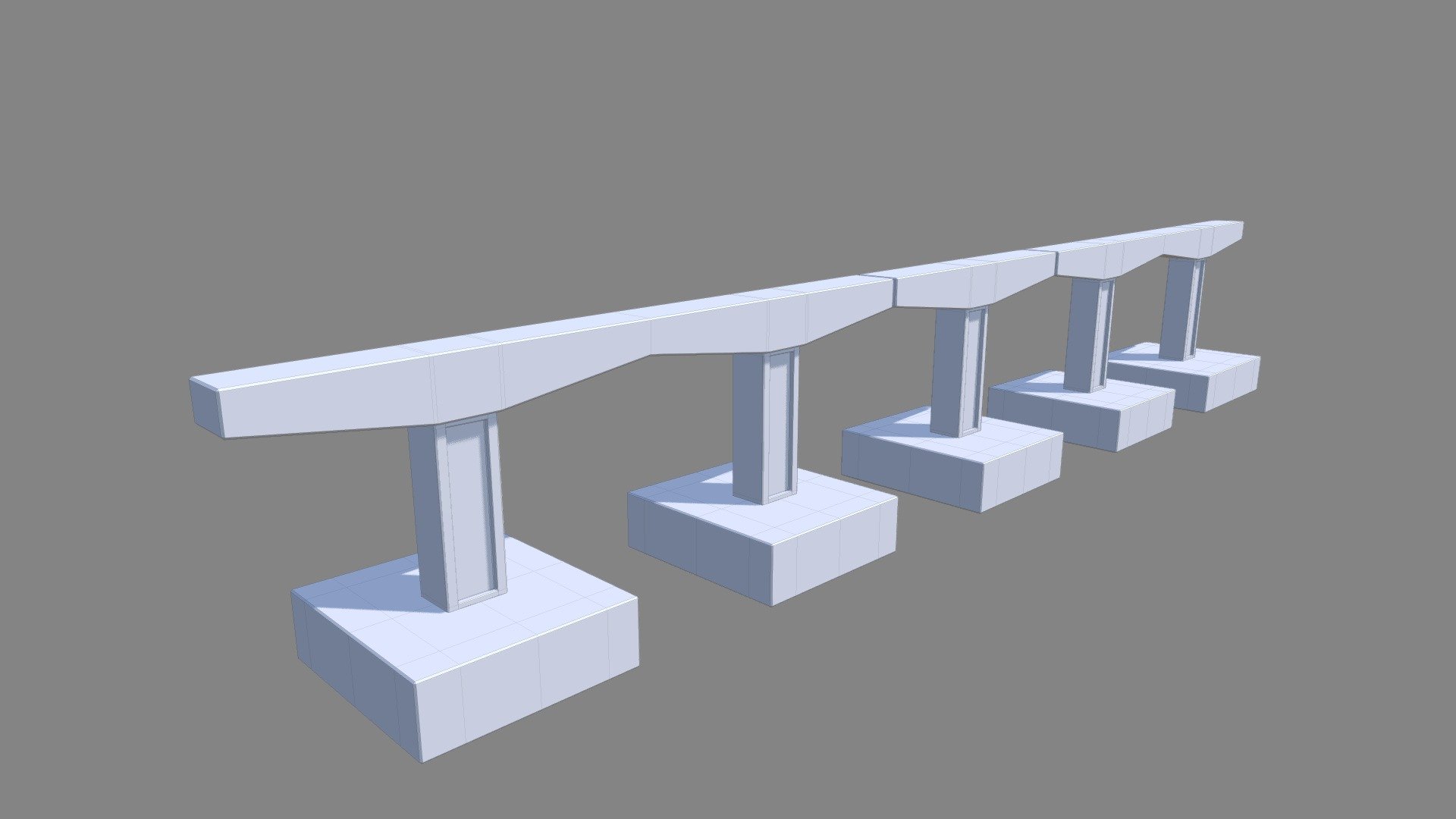 Frankland Bridge Type Of Piers - 3D model by bcceng [68f312b] - Sketchfab