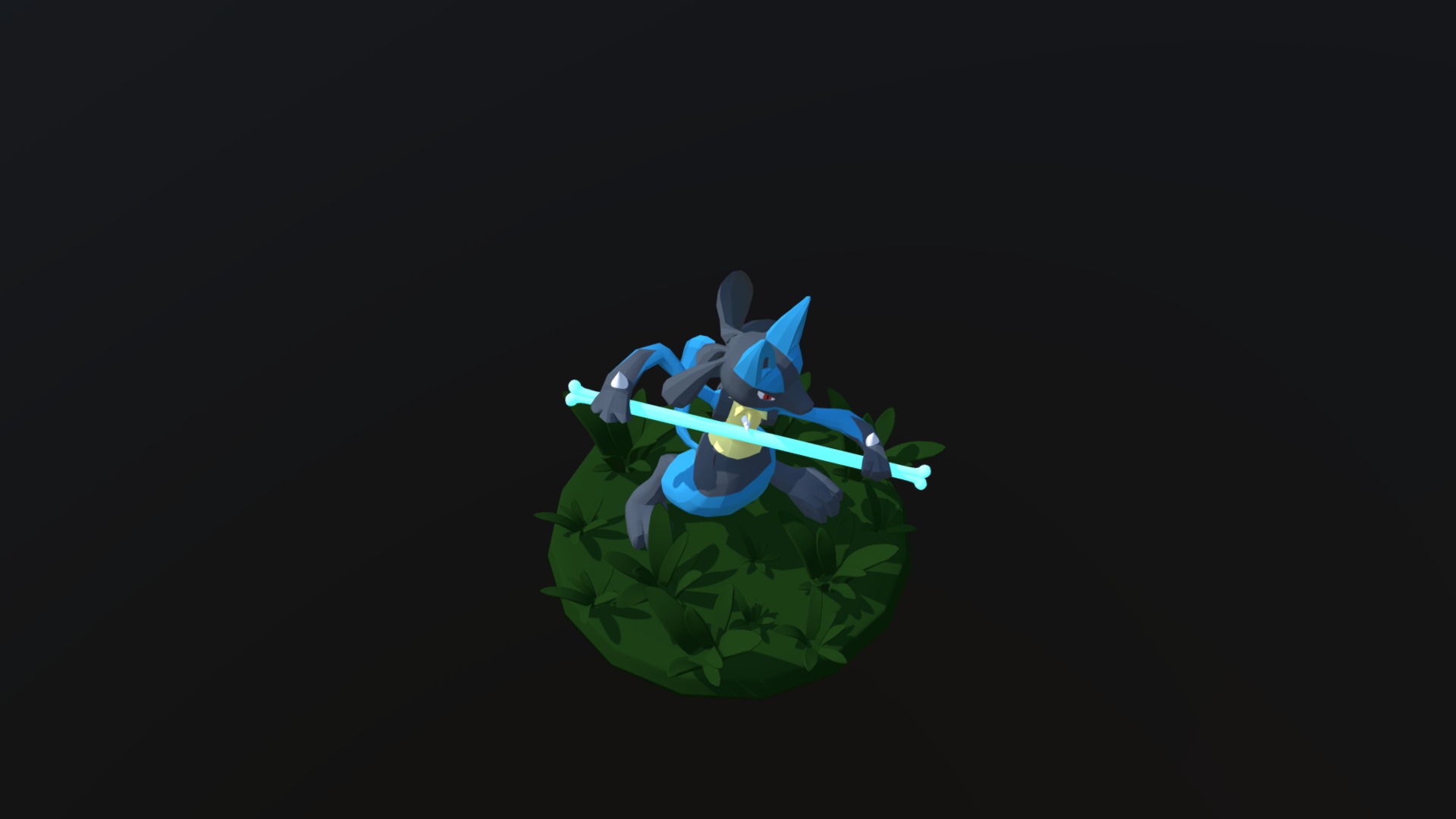 Lucario - 3D model by gerard.serna [68f31b9] - Sketchfab