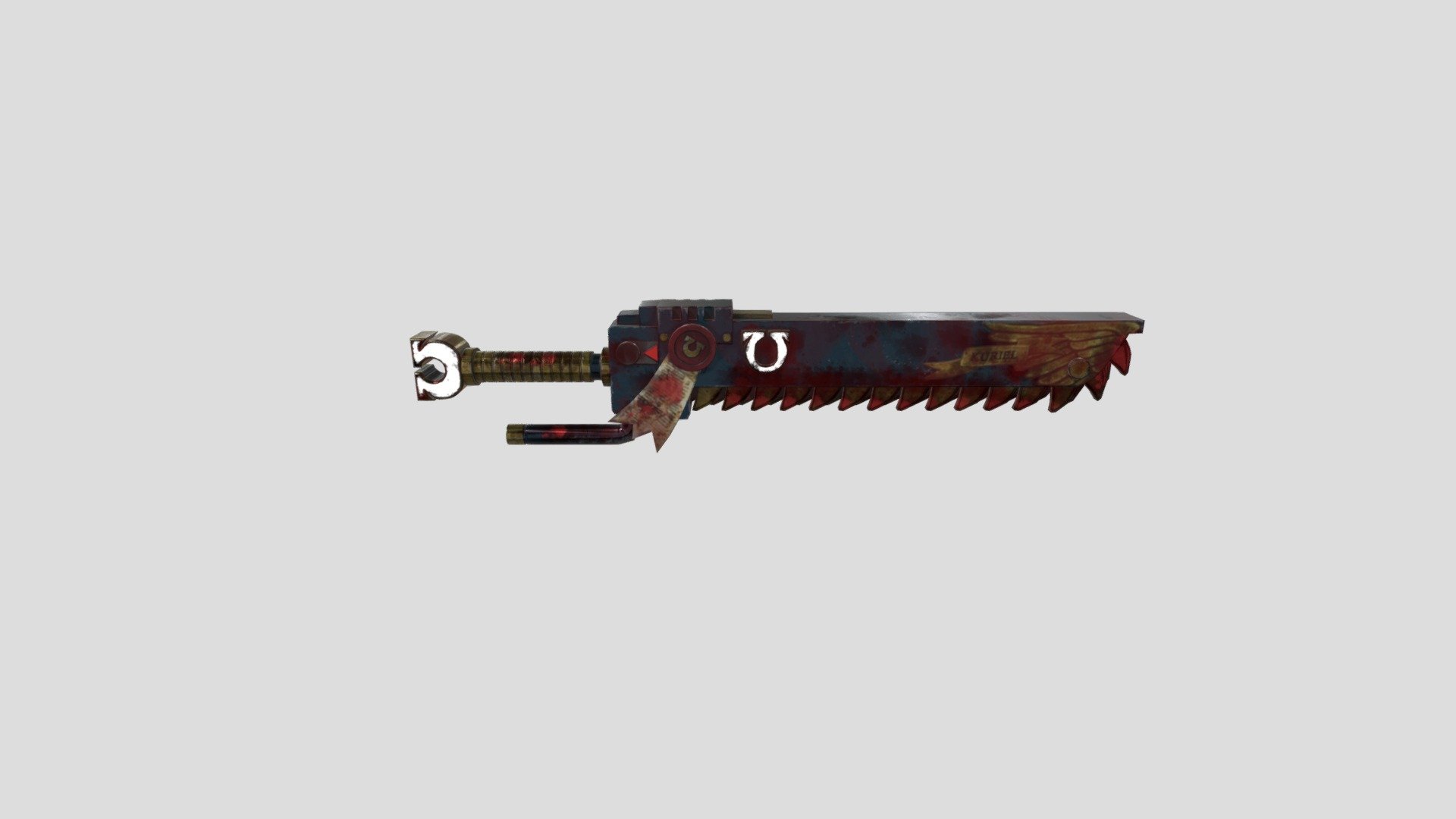 Chainsword - 3D model by Axxxo [68f413d] - Sketchfab