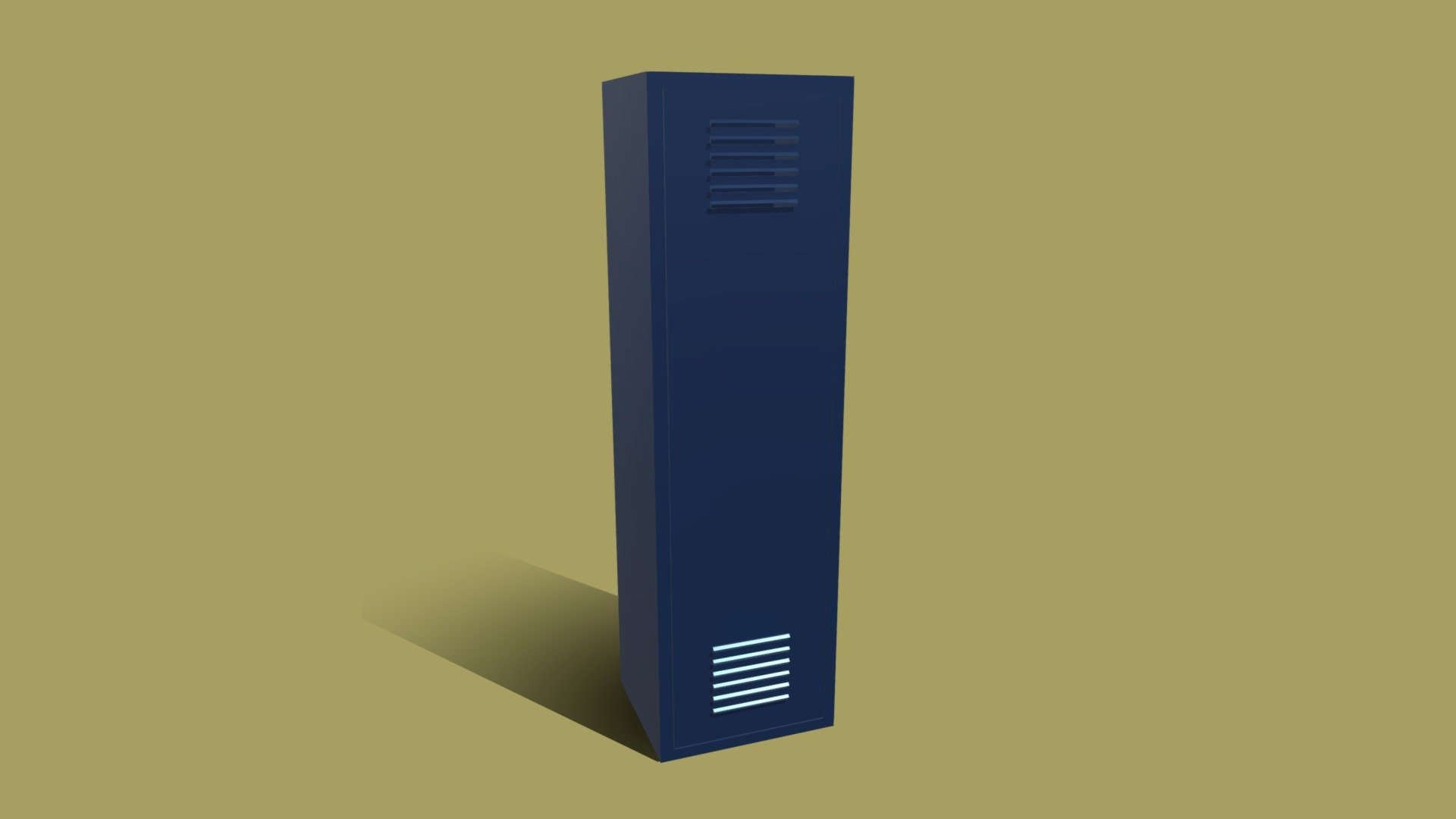 School Locker - 3D model by Maggatron (@MaggaModels) [68f62e4] - Sketchfab