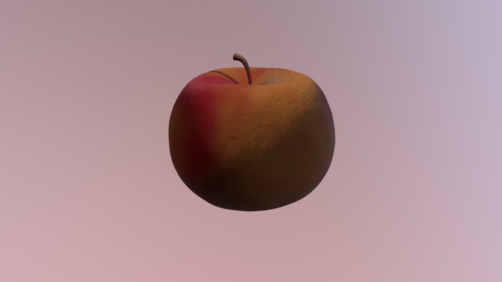 Apple - Download Free 3D model by BozhidarKN (@bojidarkn) [68f6b60 ...