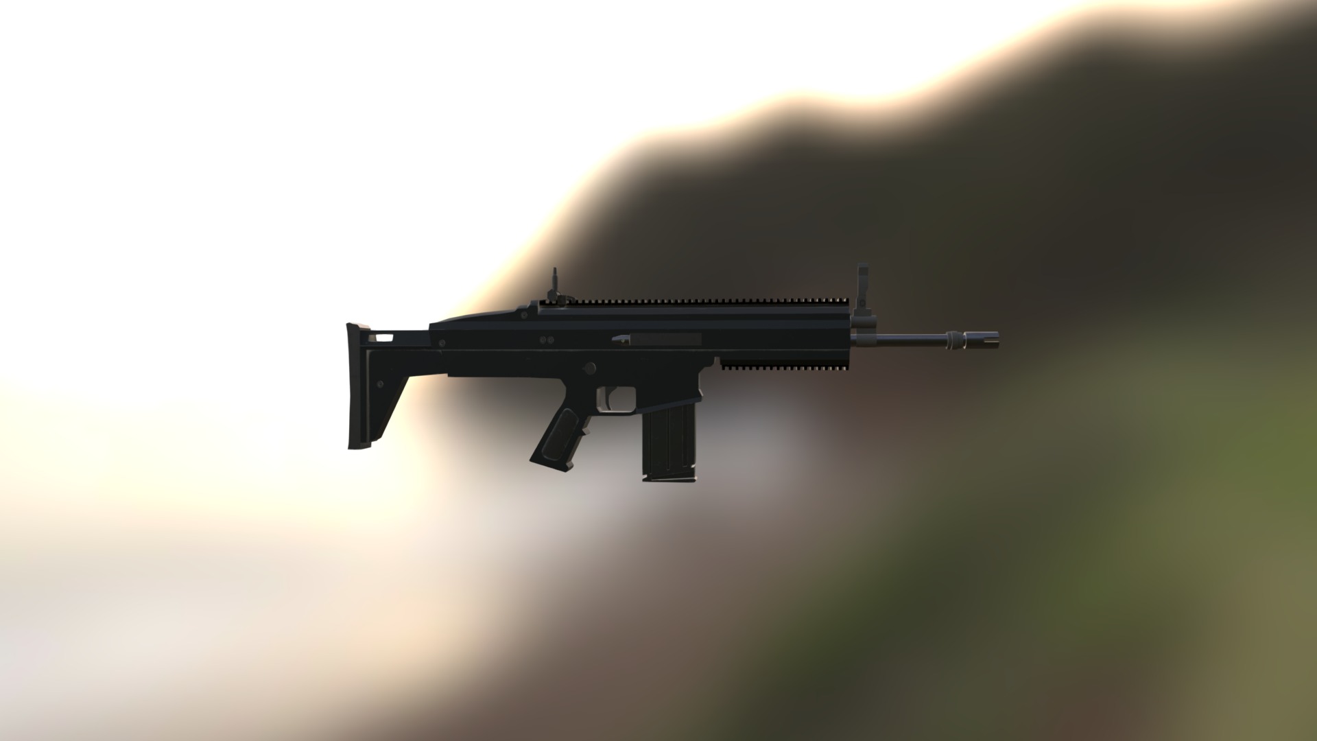 Scar-H Rifle - 3D model by Growner28 [68f7c0c] - Sketchfab