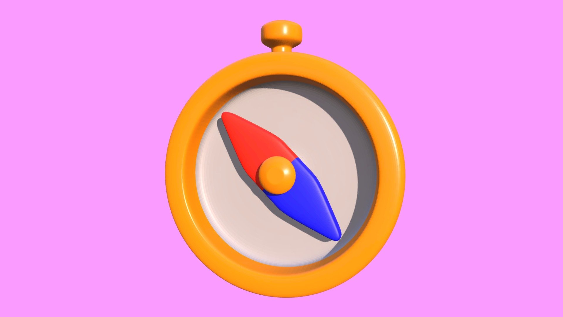 Compass Simple Model - Download Free 3D model by extrin6 3D (@extrin6 ...