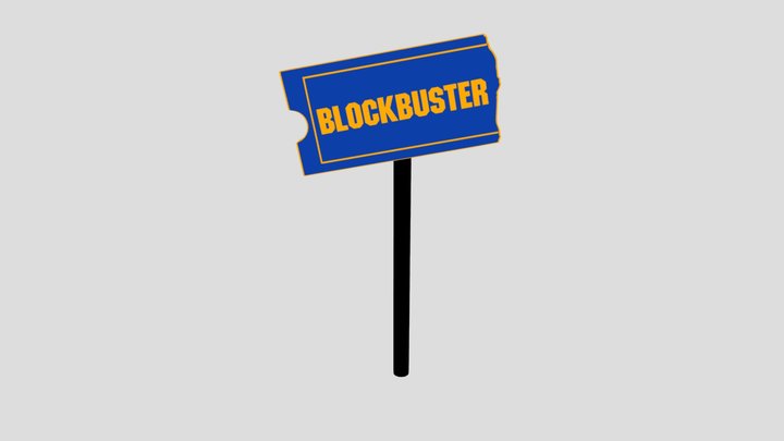 Blockbuster 3D models - Sketchfab