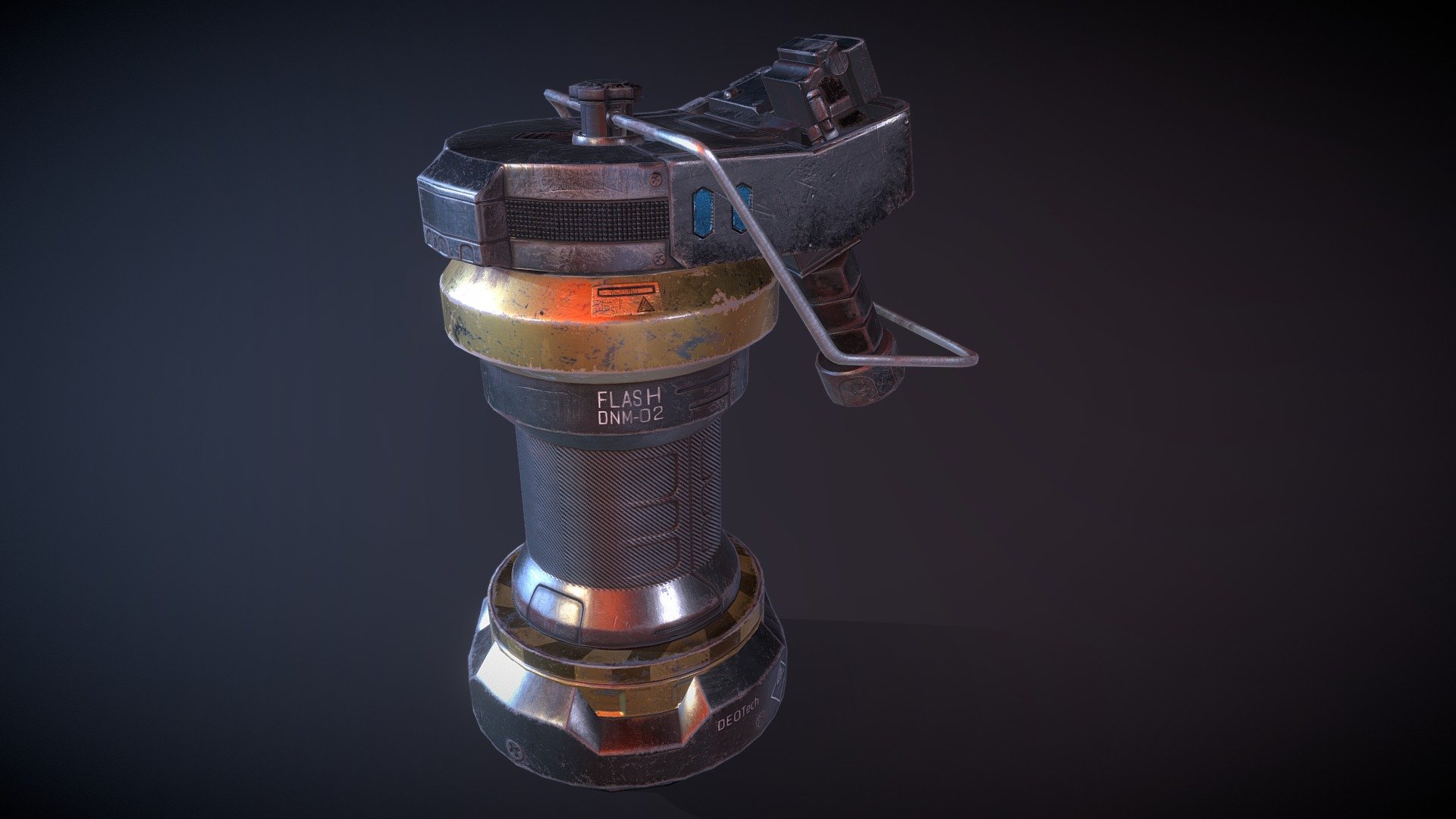 Flash Grenade - 3D model by Leti (@letimvila) [68fb42f] - Sketchfab
