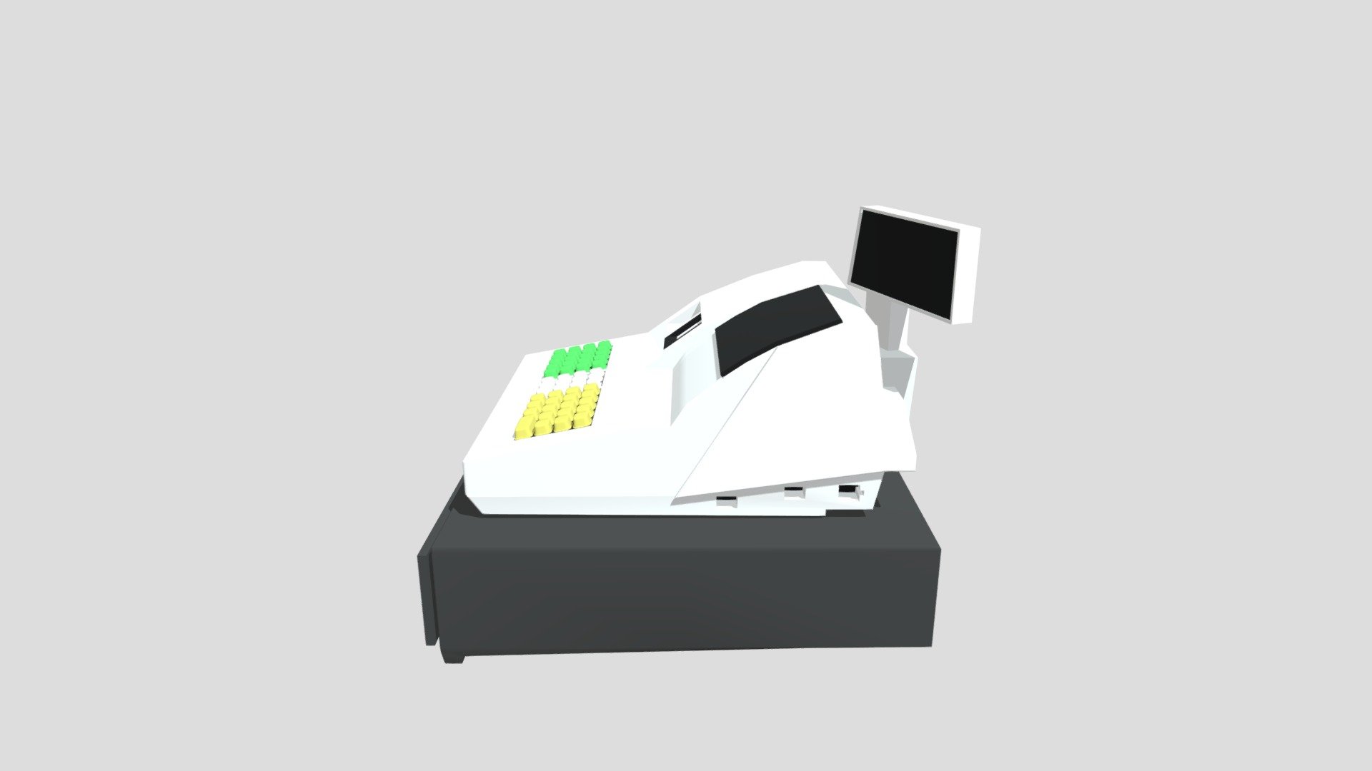 Cash Register box - 3D model by ArbyKay [68fc20f] - Sketchfab
