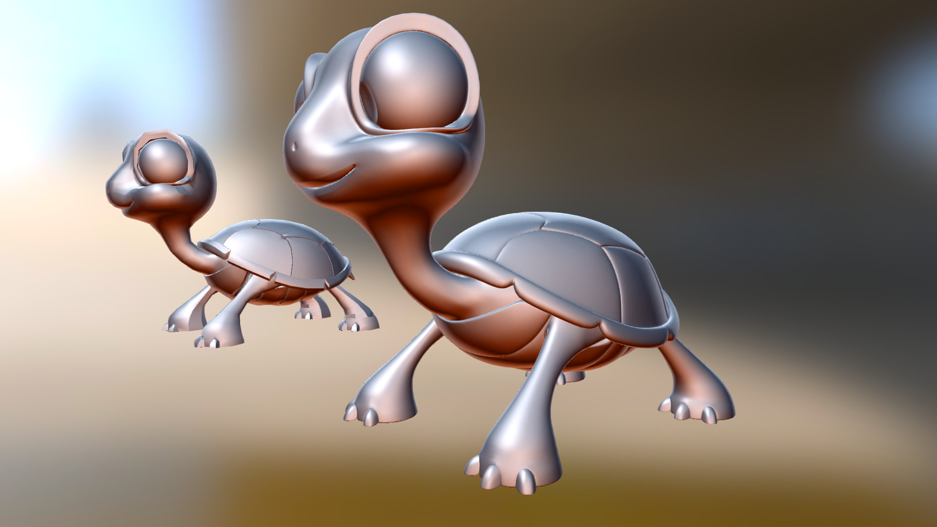 Turtle 04 - 3D model by Kapelan [68fdf8d] - Sketchfab
