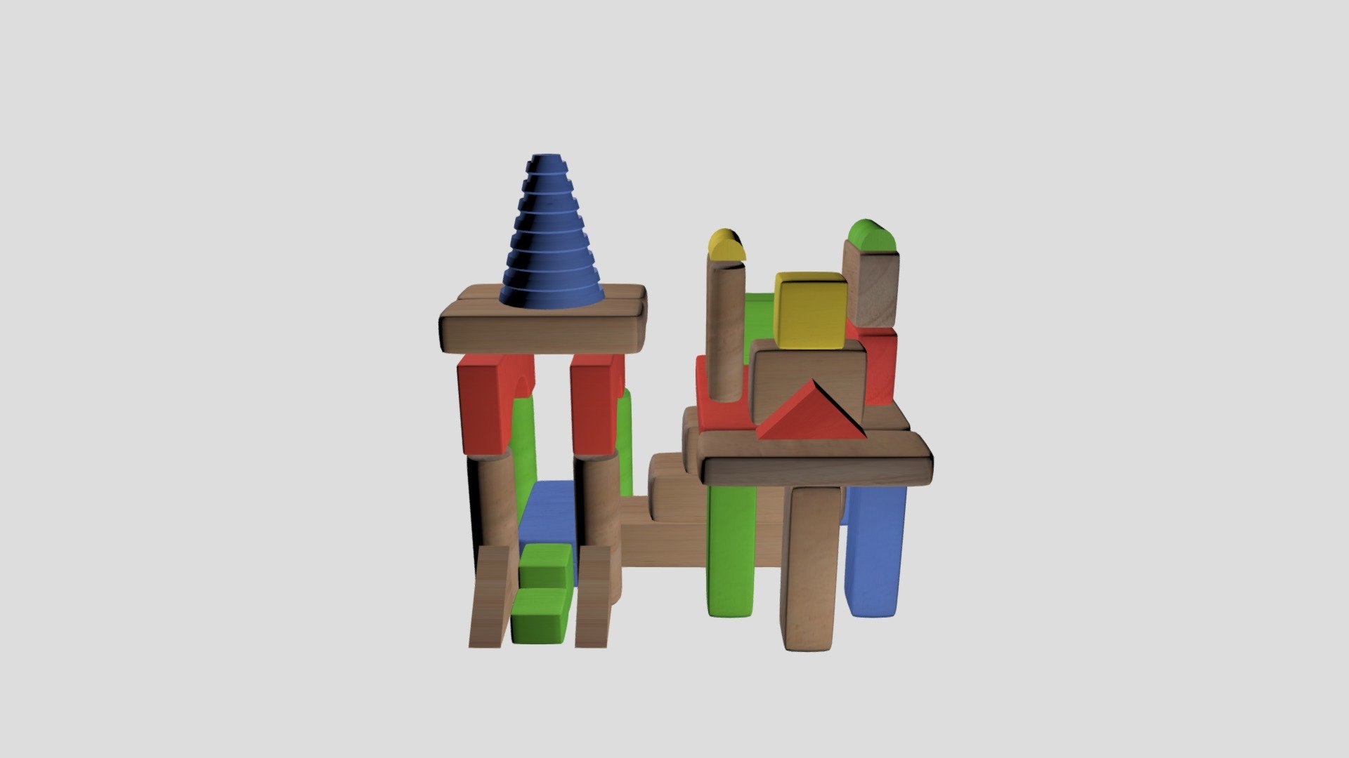block_castle_2 - 3D model by jaehoAhn [6900113] - Sketchfab