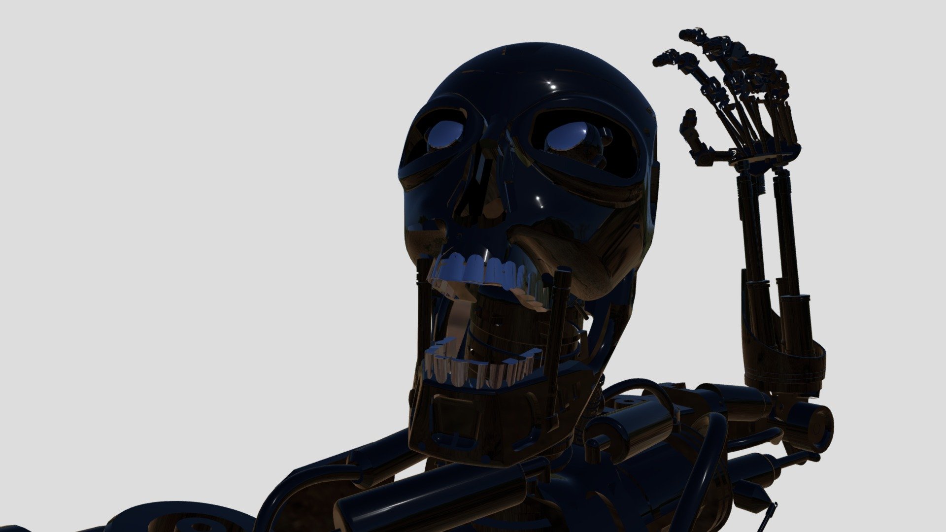 T-800 M-101 Arnold edition - Download Free 3D model by SorroW (@CoppoB ...