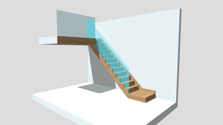 Stairs 3D models - Sketchfab