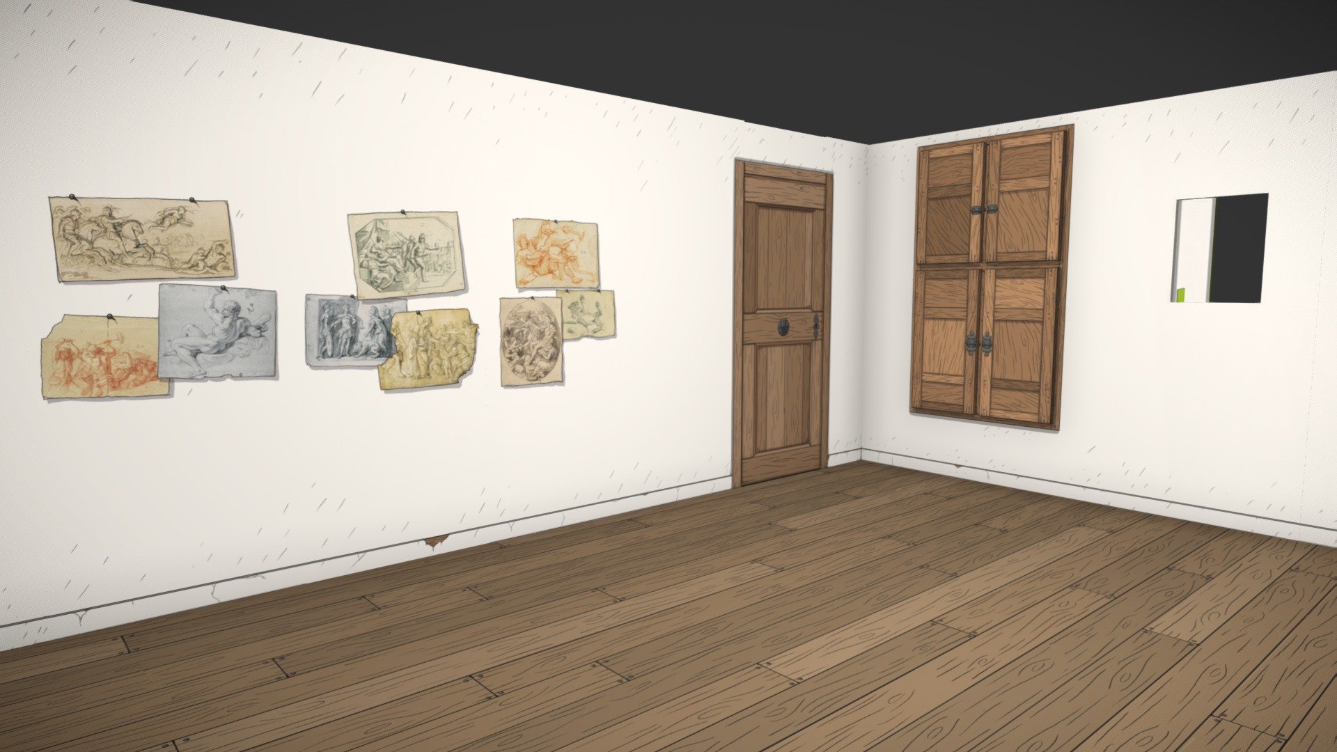EscapeGame Room WIP - 3D model by YannPro [6902d65] - Sketchfab