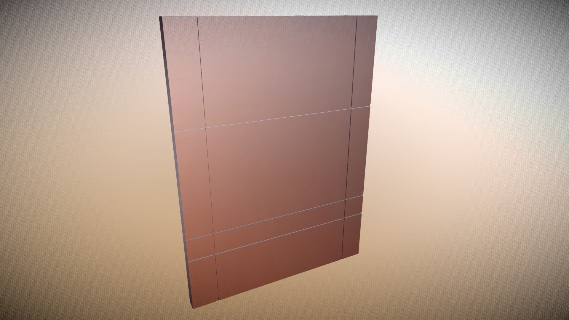 Vrecast Wall Panel - 3D model by Nikhil (@nikhilsSplendid) [6903ab9 ...