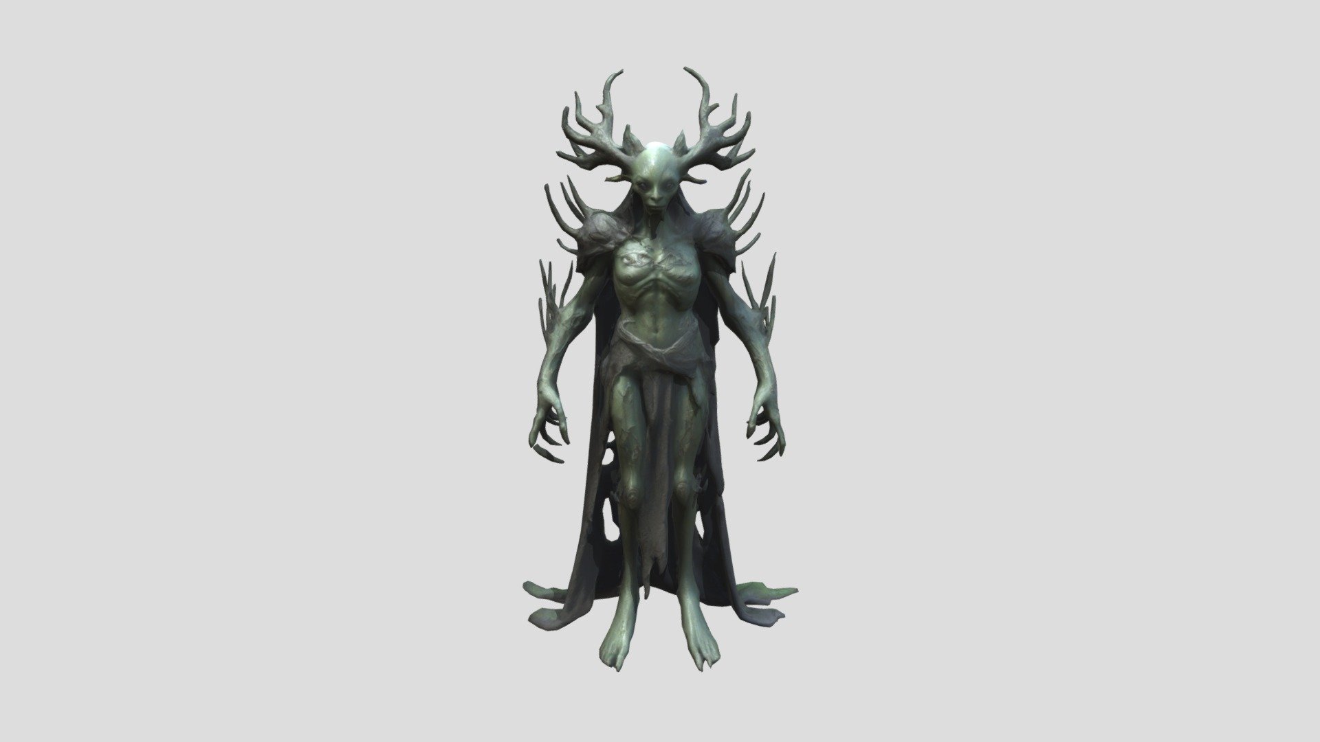 humanoid spirit fairy, Spriggan Fantasy - 3D model by zmk677 [6904cee ...