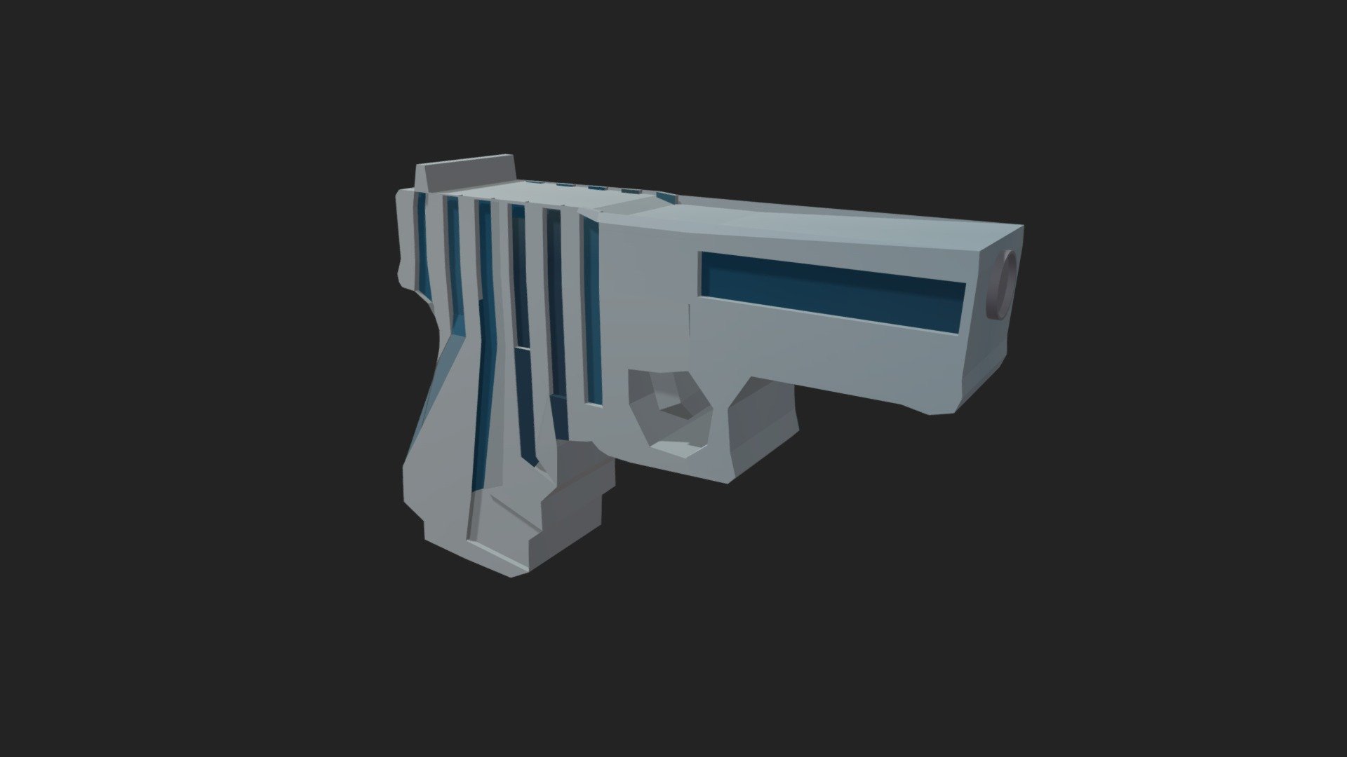 Sci-fi Pistol - Download Free 3D model by Computer Geek (@hqassests ...