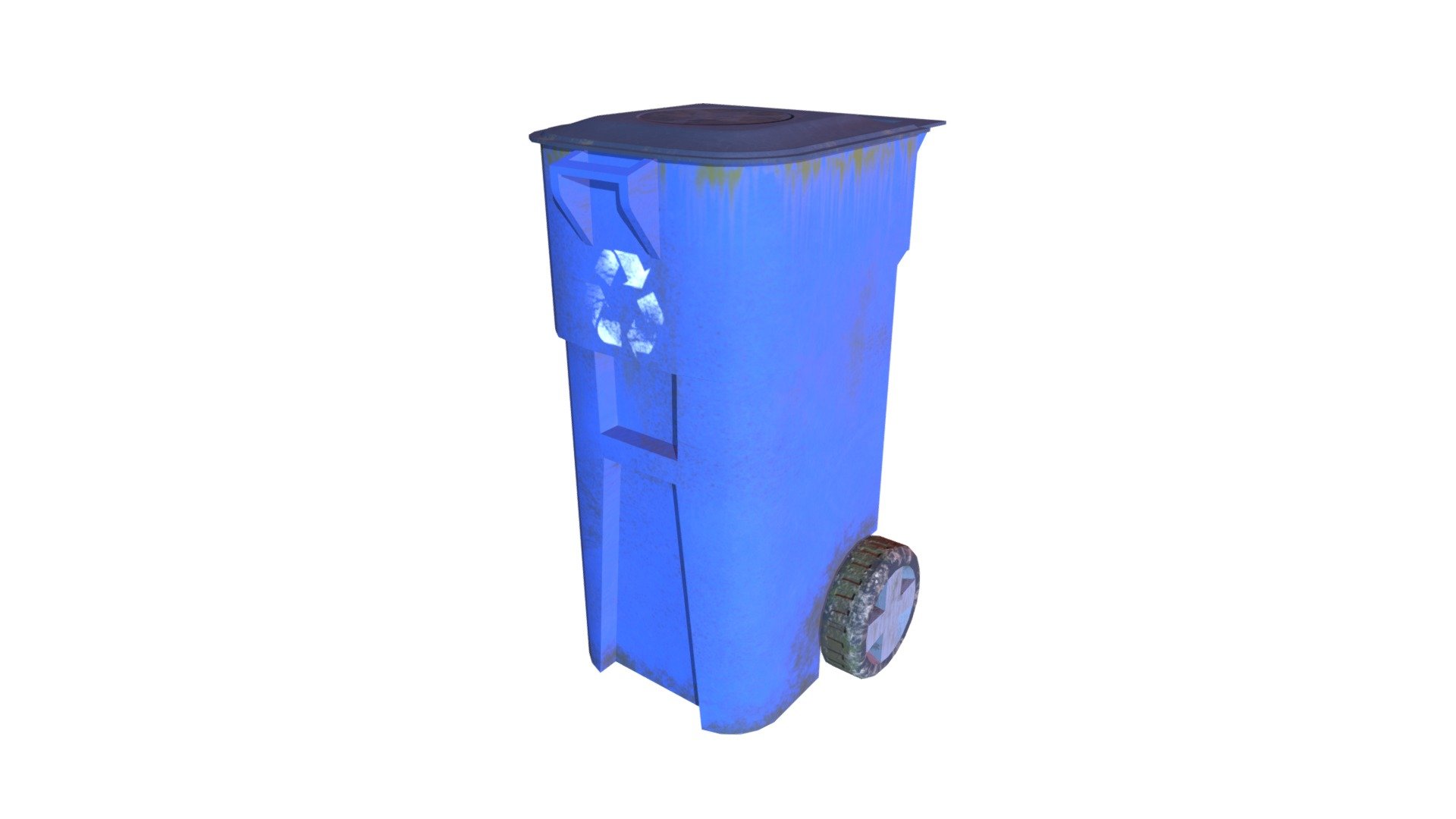 Recycling Bin - 3D model by GregoryManuel [6905662] - Sketchfab