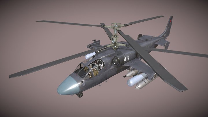 Ka-52 3D models - Sketchfab