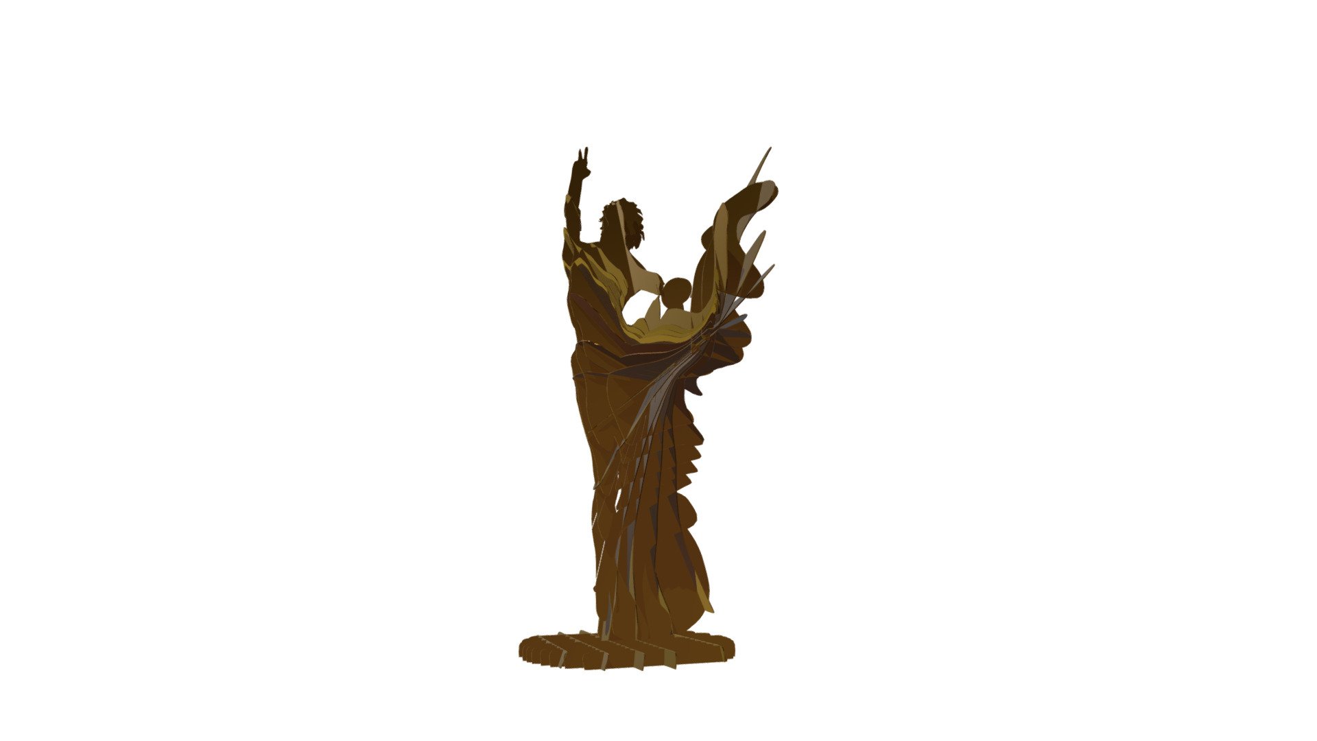 The Goddess Ashanti - 3D model by Jackie Braitman (@barbb.9989 ...