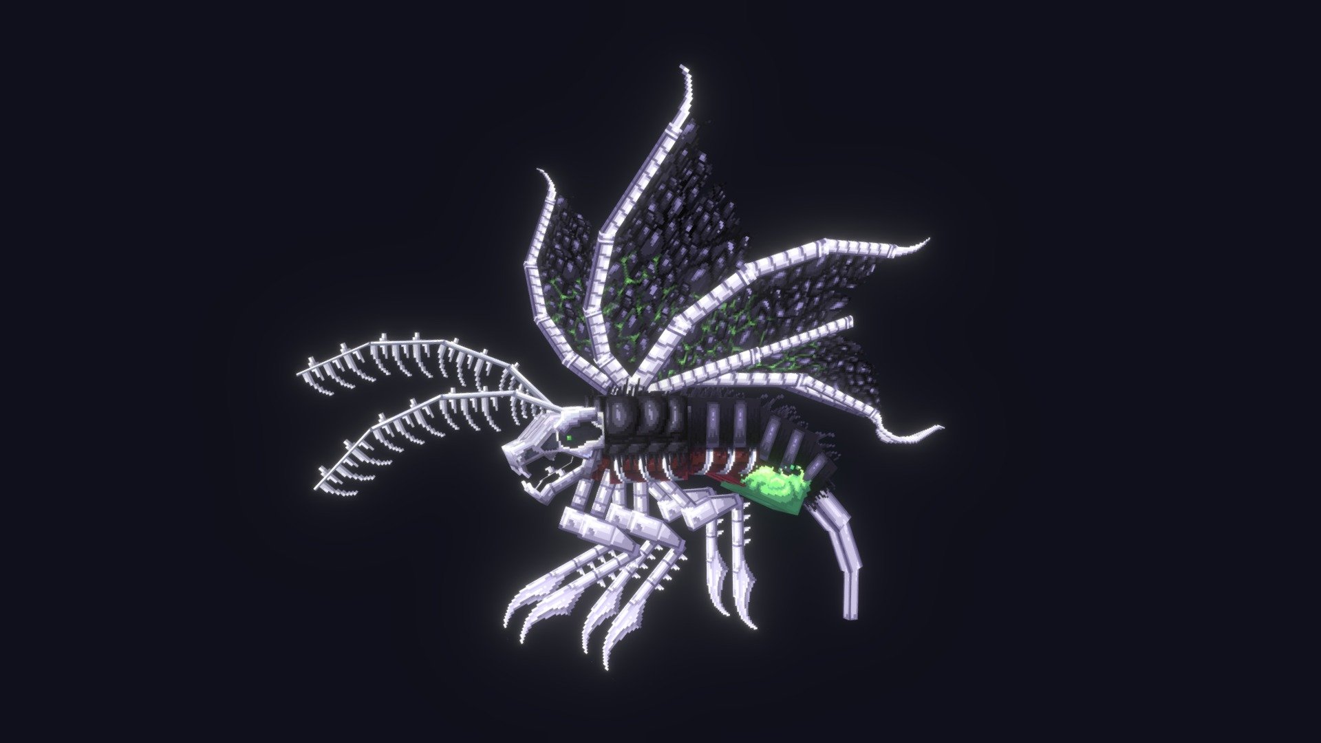 Undead moth - 3D model by SangUk (@sanguk0248) [690835a] - Sketchfab