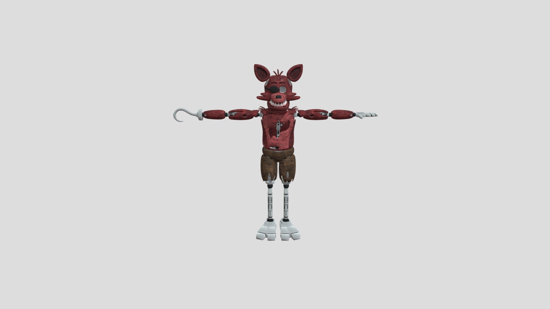 Sinister Foxy F Na F 1 - Download Free 3D model by NachiG [6908416 ...