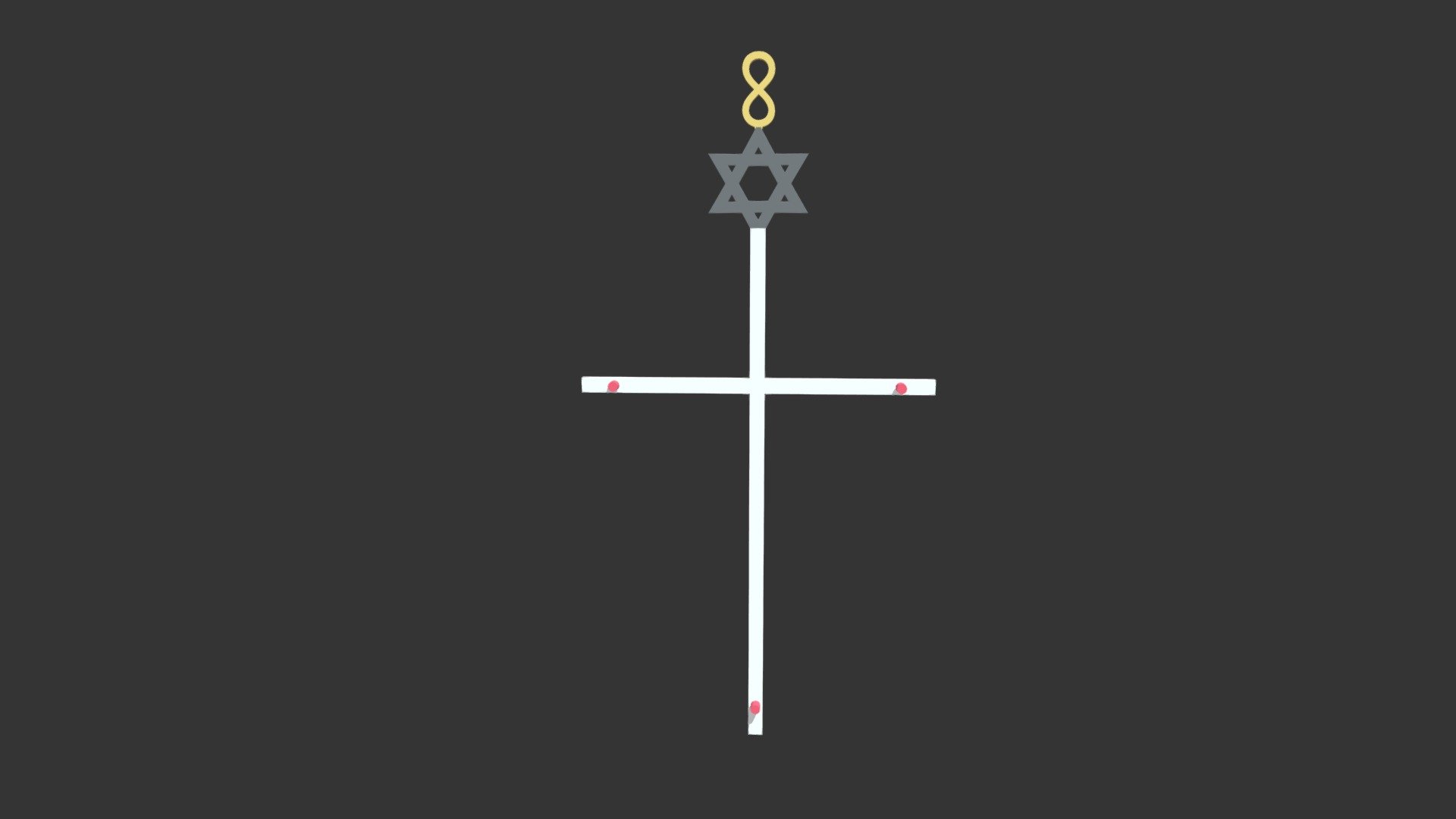 infinity cross - 3D model by JohnSea [6909ea3] - Sketchfab