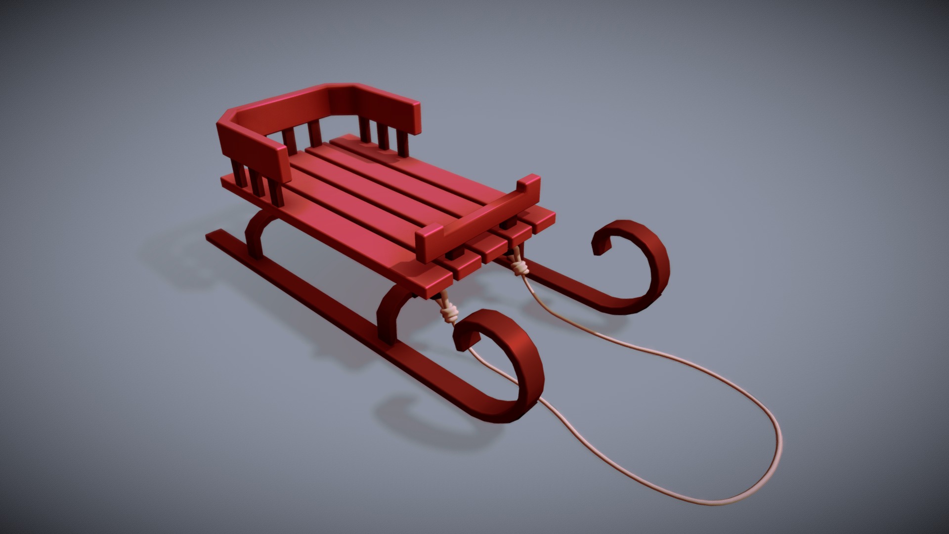 19-Sledding - 3D model by AlmondFeather [690be36] - Sketchfab