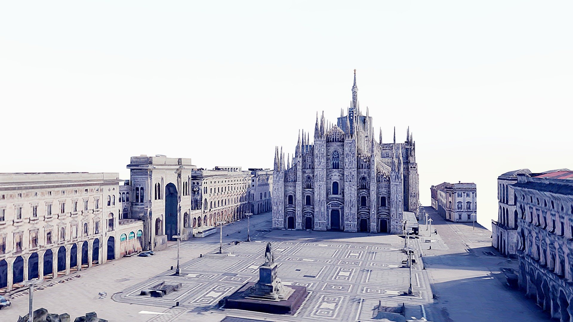 Milan Cathedral,church,gothic,map,scan,duomo - 3D model by SENSIET ...