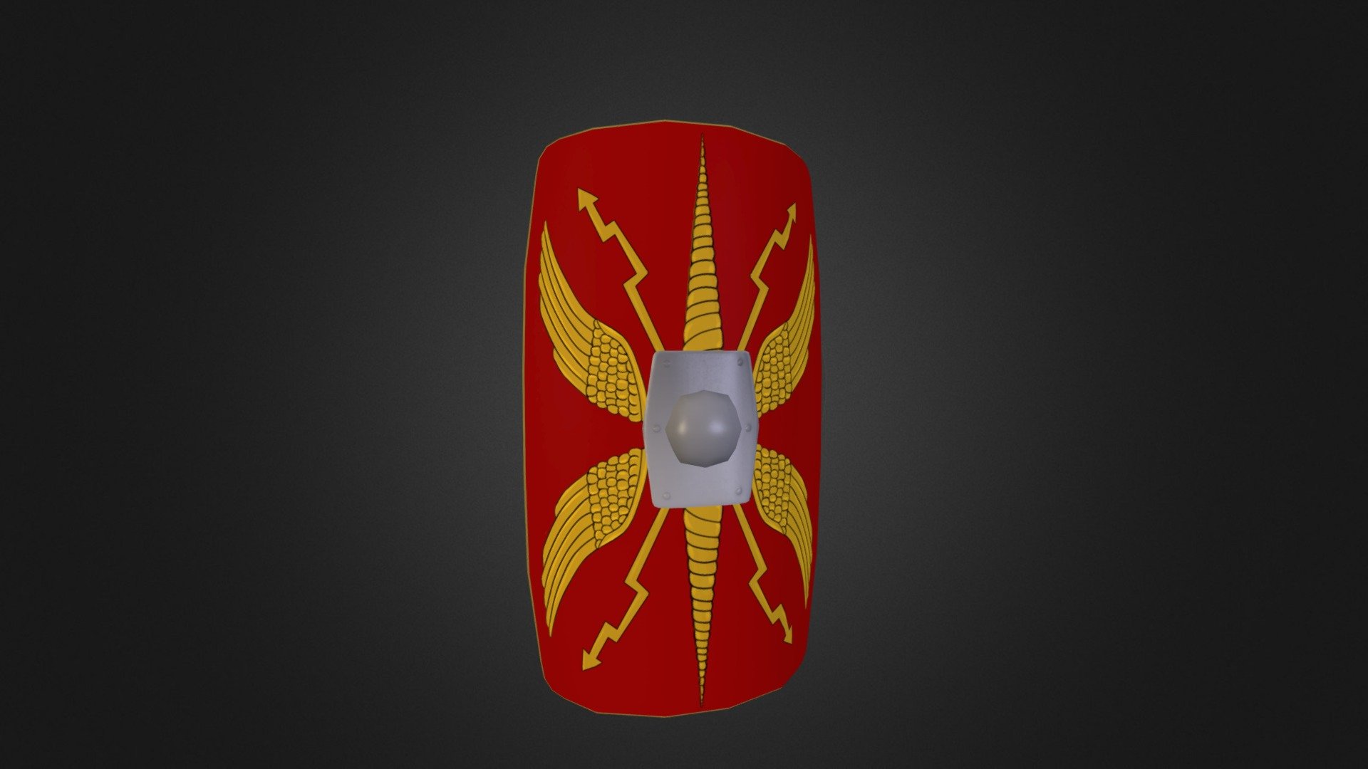 Roman_Shield - 3D model by PaperTig3rs (@papertigers) [690db01] - Sketchfab