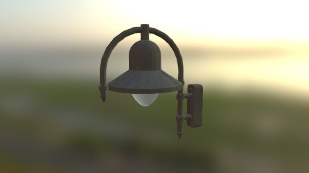 Lamp - 3D model by dennislazarev [690e3b6] - Sketchfab