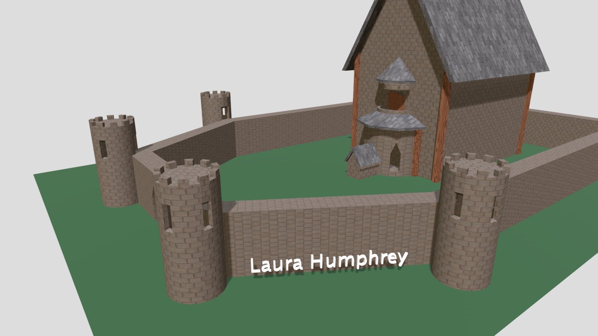 Wk 6a Castle Humphrey Laura - Download Free 3D model by humphrel ...