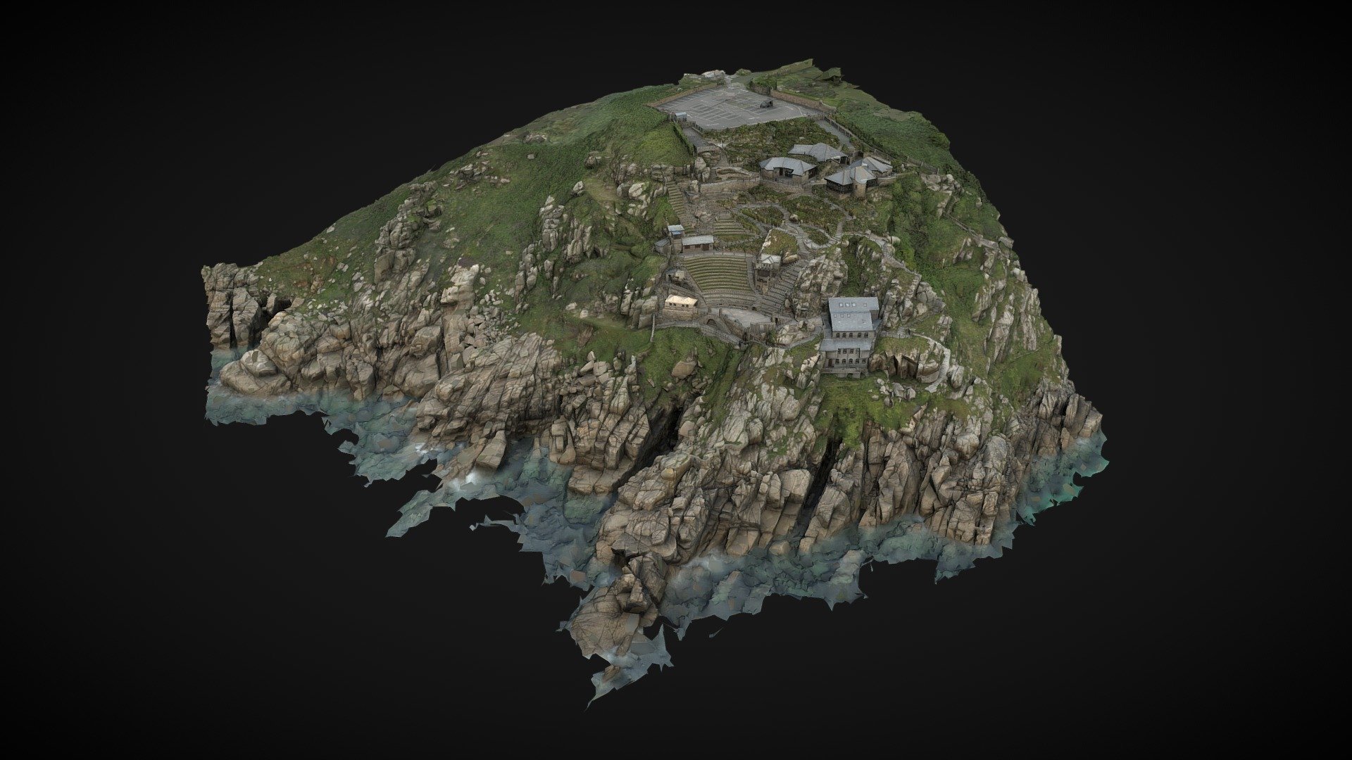 Minack Theatre - Cornwall (Desktop) - 3D model by 3deep [690eed6 ...