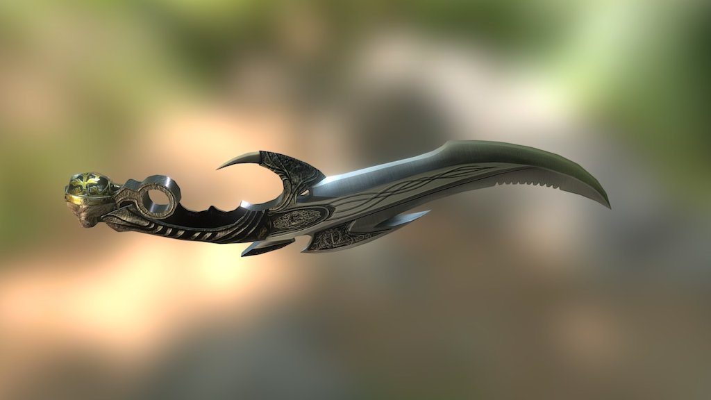 BlackShot's Knife Nz1 - 3D model by alx_flameniro [691026e] - Sketchfab
