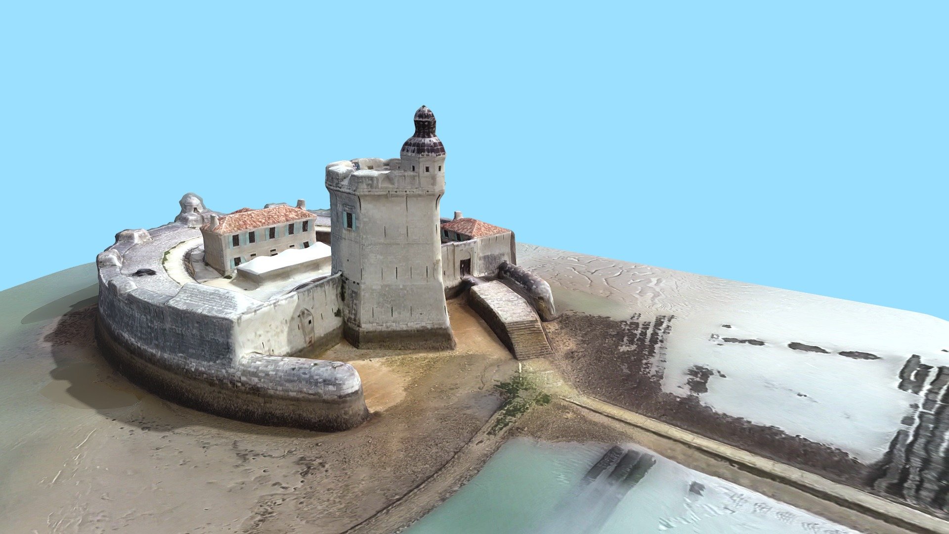 Fort Louvois, Chapus, France - Buy Royalty Free 3D model by LibanCiel ...