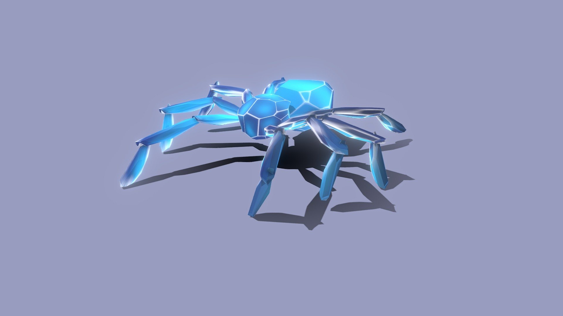Spider - Test Animation Rig - 3D model by gozdemrl [691223a] - Sketchfab