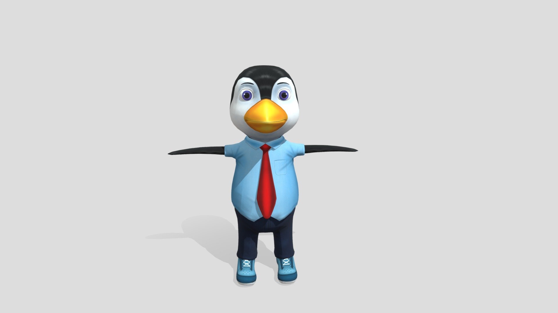 Humanoid Penguin Character - 3D model by creative.avl [6912d89] - Sketchfab