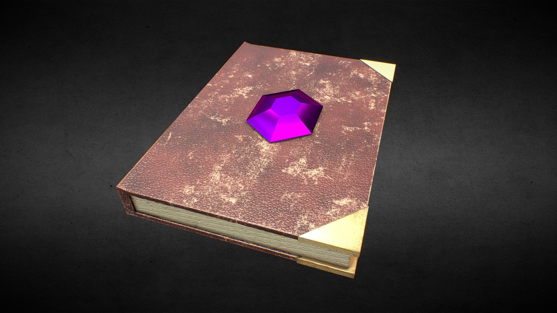Magic Book - 3D model by DownRev [691406c] - Sketchfab